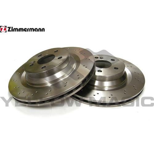 【Zimmermann】 リアブレーキディスク左右セット [Benz,ベンツ,Eクラス,W211 / 2114231112 ...