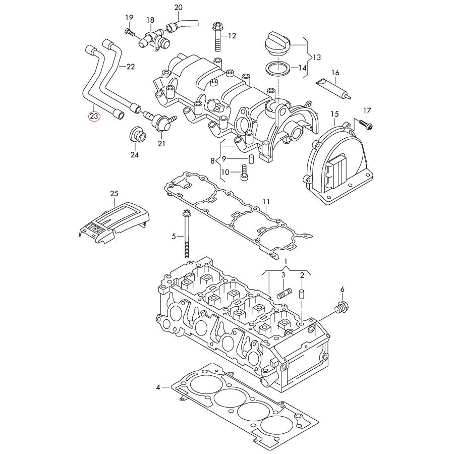 フォルクスワーゲン 【METZGER】 ブリーダーホース(バンド付) [VW,フォルクスワーゲン,JETTA,ジェッタ ...