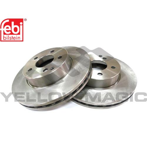 Mercedes-Benz 【Febi bilstein】 フロントコーテッドブレーキディスクセット [Benz,ベンツ,Cクラス,W204 ...