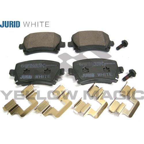Audi 【JURID WHITE】 リアセラミックブレーキパッド(低ダスト) [AUDI,アウディ,TT / 4F0698451D ...