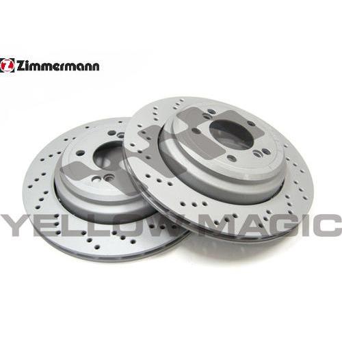 BMW 【Zimmermann】 リア軽量ブレーキディスク左右セット(FORMULA Z) [BMW,3シリーズ,E46 ...