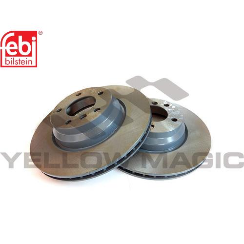 【Febi bilstein】 フロントコーテッドブレーキディスクセット [BMW,1シリーズ,E81,E82,E87,E88 / 34116854999,34116764645,24469 ...