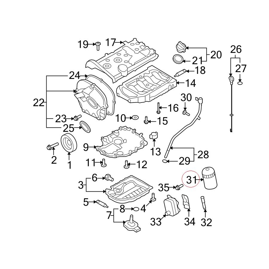フォルクスワーゲン 【BLUE PRINT】エンジンオイルフィルター [AUDI,アウディ,TT / 06J115403Q ...