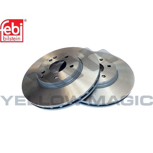 Mercedes-Benz 【Febi bilstein】 ロントコーテッドブレーキディスクセット [Benz,ベンツ,SLKクラス,R170 ...