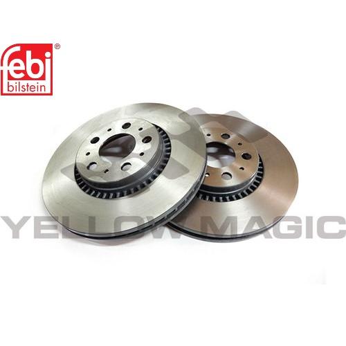 ボルボ 【febi bilstein】 フロントコーテッドブレーキディスクセット [VOLVO,ボルボ,S60 / 31471827 ...