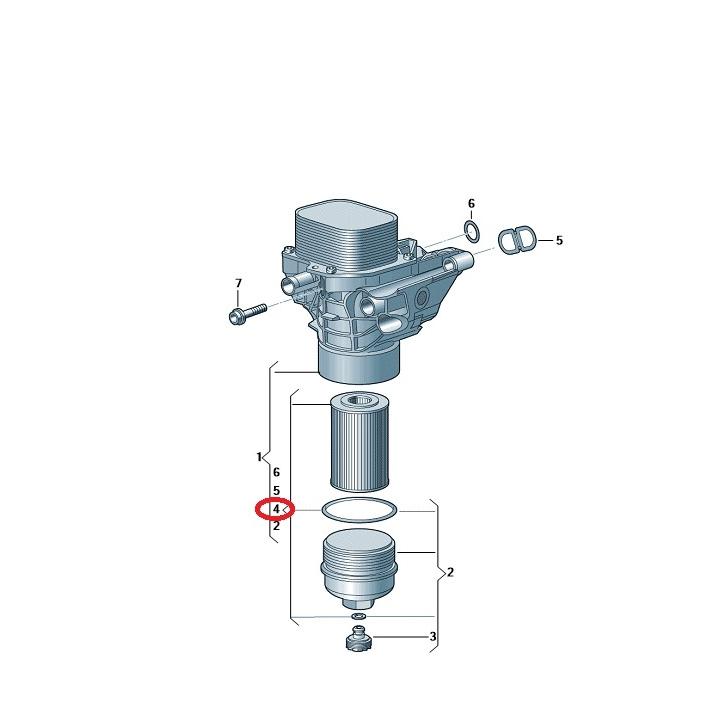 フォルクスワーゲン 【febi bilstein】 エンジンオイルフィルター [VW,フォルクスワーゲン,VENTO,ヴェント ...