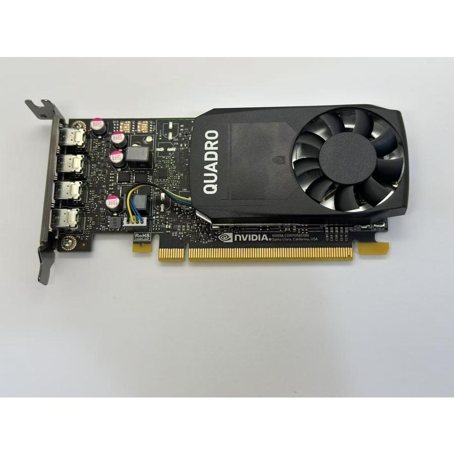 NVIDIA Quadro P1000 4GB GDDR5 SDRAM グラフィックカード【中古動作確認済】 : Yellow Spot Japanヤフー店 - 通販 - Yahoo!ショッピング