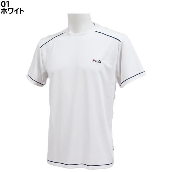FILA フィラ fila メンズ 半袖 Tシャツ FM6398 メール便も対応 : スポーツ・イング - 通販 - Yahoo!ショッピング