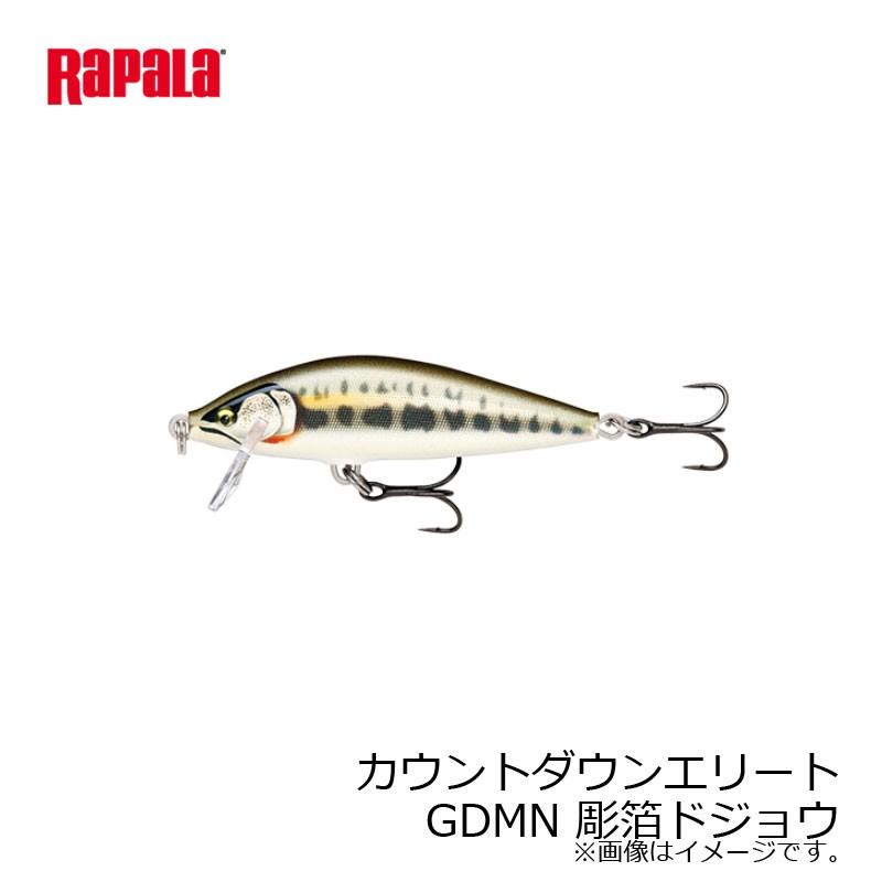 ラパラ カウントダウンエリート CDE75-GDMN 彫箔ドジョウ : 釣具のFTO ヤフー店 - 通販 - Yahoo!ショッピング