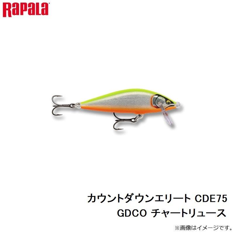 ラパラ カウントダウンエリート CDE75-GDCO ギルディッドチャートリュース :0022677324319:釣具のFTO ヤフー店 - 通販 - Yahoo!ショッピング