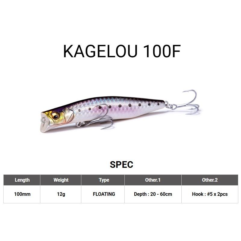 Megabass メガバス カゲロウ 100F GLX ゴールドラッシュ : 釣具のFTO ヤフー店 - 通販 - Yahoo!ショッピング