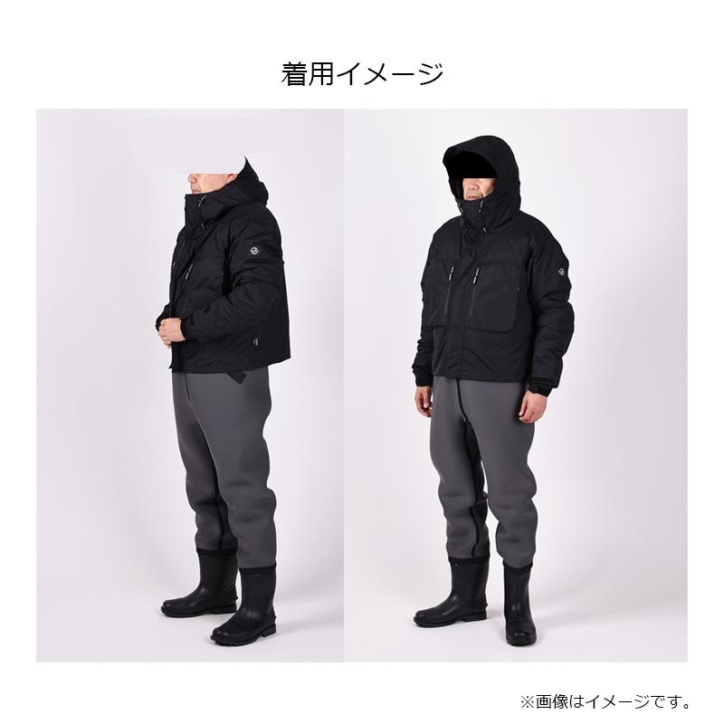 リバレイ 5463 RV ウォームウェーディングジャケット ブラック L