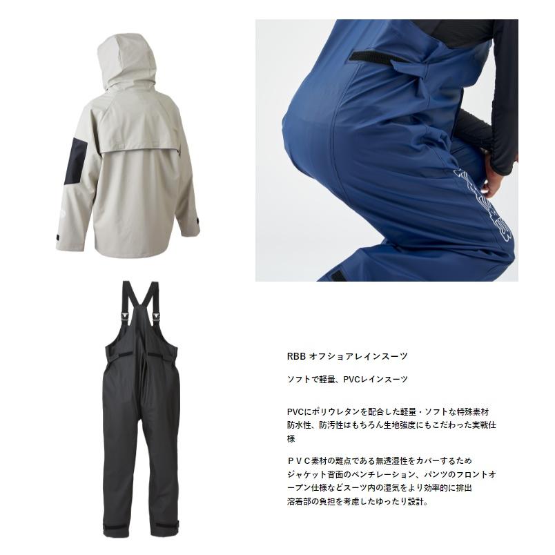 リバレイ 7707 RBB オフショアレインスーツ ターコイズ L : 釣具のFTO ヤフー店 - 通販 - Yahoo!ショッピング