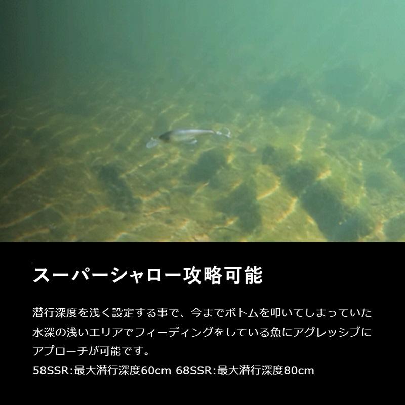 JACKALL ジャッカル ソウルシャッド58SSR F ヌメリワカサギ : 釣具のFTO ヤフー店 - 通販 - Yahoo!ショッピング