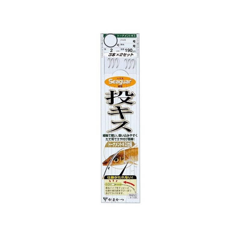 がまかつ N109 投キス引き釣りプロ仕掛3本 6-1 : 4549018328806 : 釣具のFTO ヤフー店 - 通販 - Yahoo!ショッピング