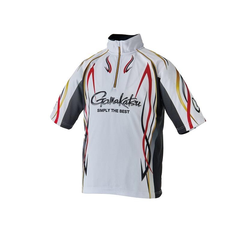 Gamakatsu がまかつ GM3735 2WAYプリントジップシャツ (半袖) ホワイト 3L : 釣具のFTO ヤフー店 - 通販 - Yahoo!ショッピング