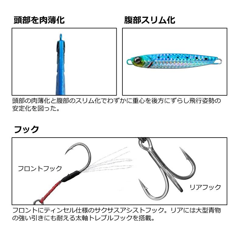 ダイワ サムライジグR 40g フルルミノーバ :4550133362002:釣具のFTO ヤフー店 - 通販 - Yahoo!ショッピング