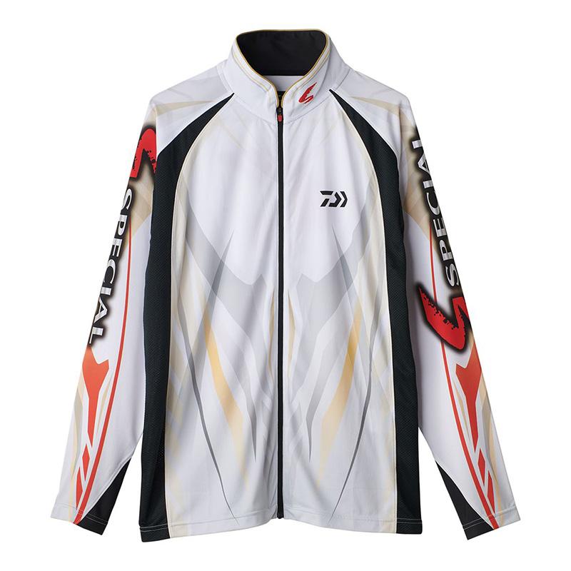 DAIWA（釣り） ダイワ DE-7225 スペシャルロングスリーブフルジップシャツ ホワイト L : 釣具のFTO ヤフー店 - 通販 - Yahoo!ショッピング
