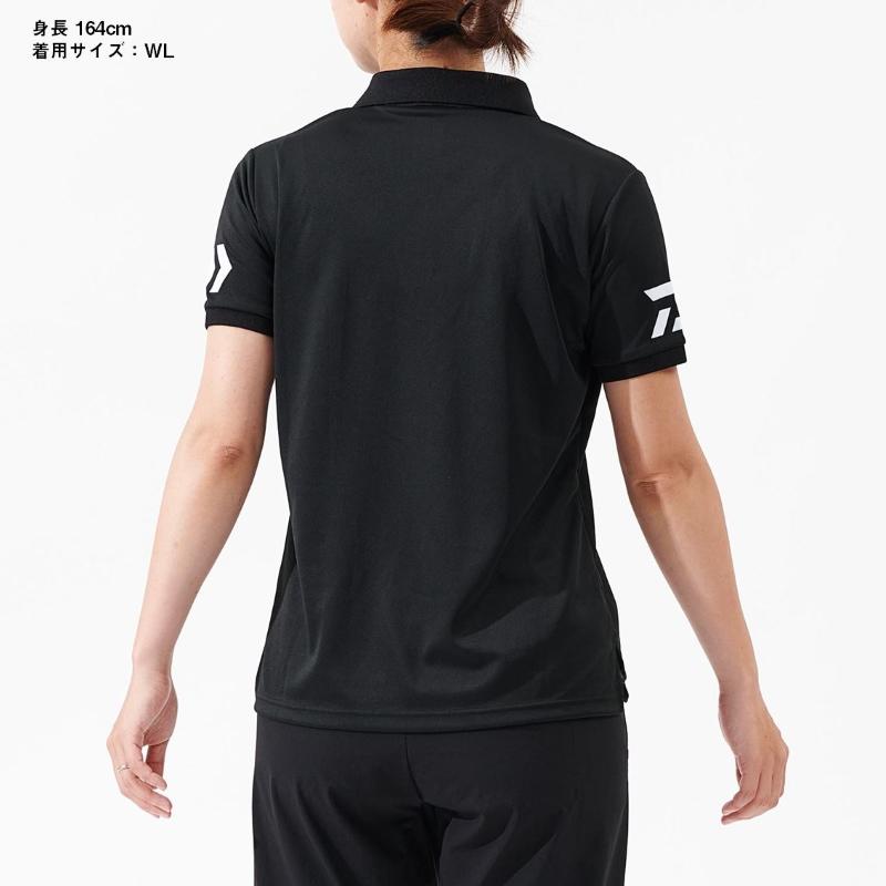 DAIWA（釣り） ダイワ DE-7925 半袖ポロシャツ ブラック×ホワイト L : 釣具のFTO ヤフー店 - 通販 - Yahoo!ショッピング