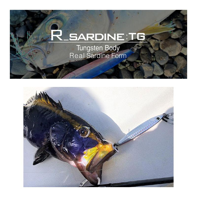 ジーク RSTG40008 Rサーディン TG 40g 008 ゼブラグロー : 釣具のFTO ヤフー店 - 通販 - Yahoo!ショッピング