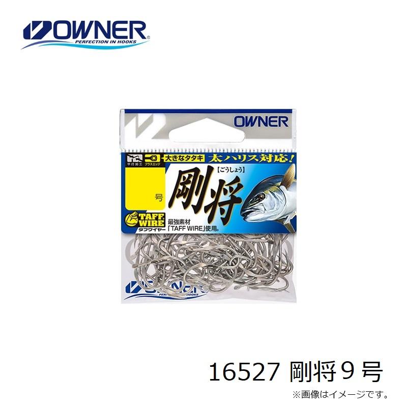 オーナー 16527 剛将 9号 : 4953873140747 : 釣具のFTO ヤフー店 - 通販 - Yahoo!ショッピング