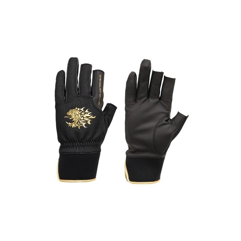 サンライン SUG-237 スペシャリスト防風グローブ(3本) LL ブラック×獅子ゴールド : 4968813990153 : 釣具のFTO ヤフー店 - 通販 - Yahoo!ショッピング