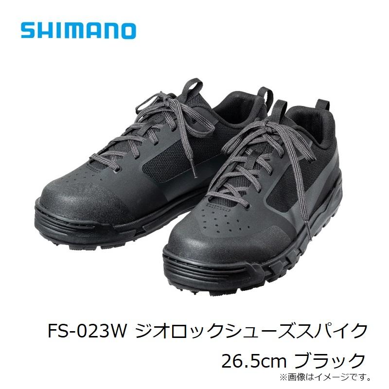 シマノ FS-023W ジオロックシューズスパイク 26.5cm ブラック : 釣具のFTO ヤフー店 - 通販 - Yahoo!ショッピング
