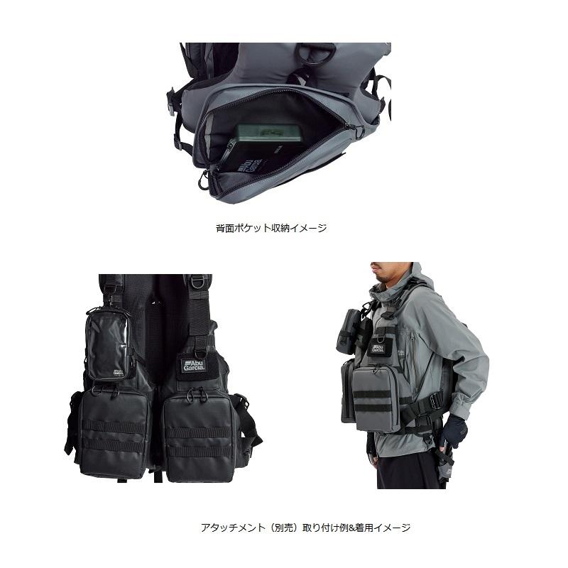 アブ Abu システムゲームベスト コーティングブラック : 釣具のFTO