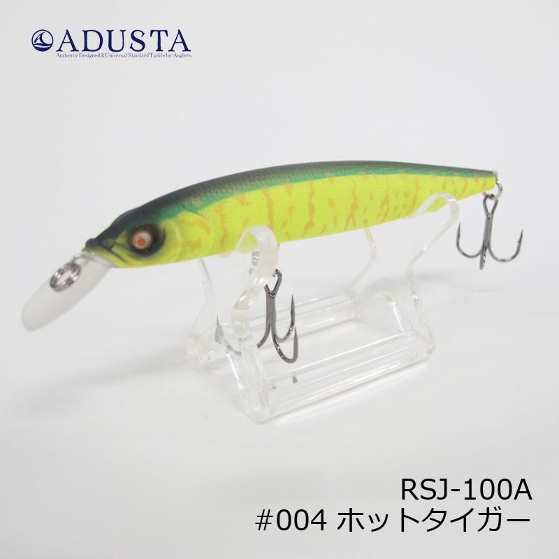 アダスタ(ADUSTA) RSJ-100A 004 ホットタイガー Hot Tiger /バスルアー ジャークベイト サスペンド SP ミノー : 釣具のFTO - 通販 - Yahoo!ショッピング