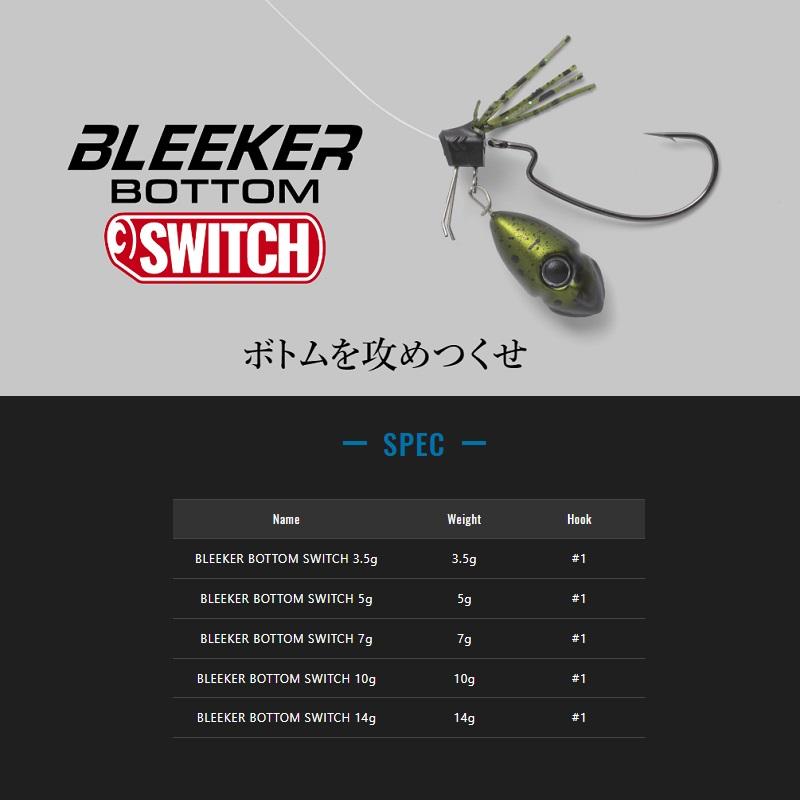 JACKALL ジャッカル ブリーカー ボトムスイッチ 10g アカキン【在庫限り特価】 : 釣具のFTO - 通販 - Yahoo!ショッピング