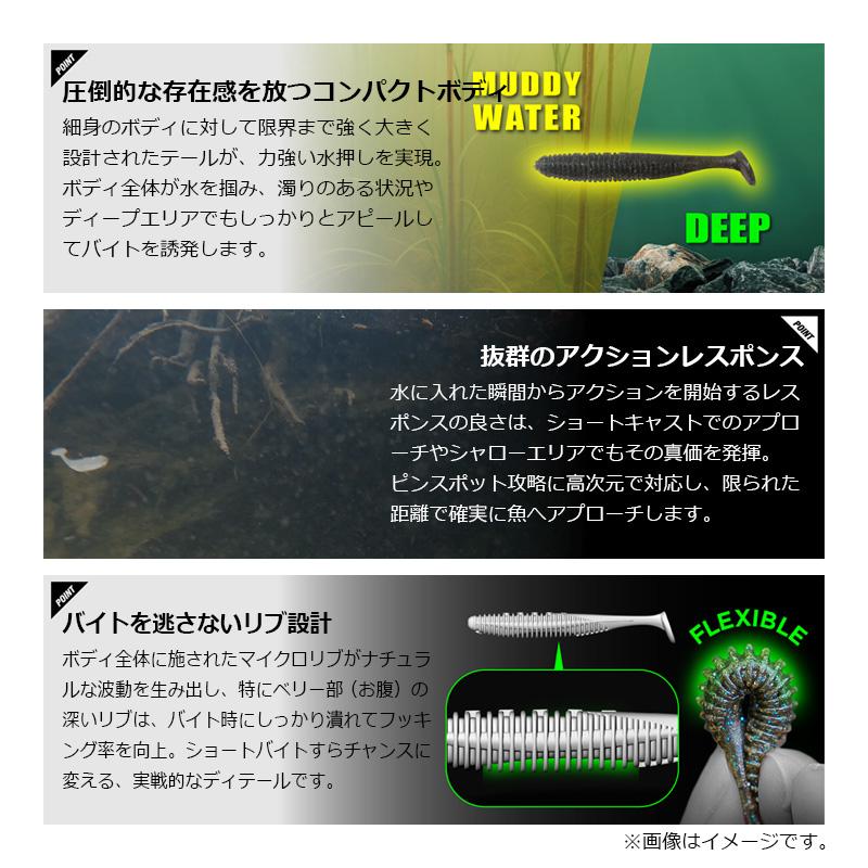 JACKALL ジャッカル スパイキックス 2.5インチ クリアーワカサギ : 釣具のFTO - 通販 - Yahoo!ショッピング