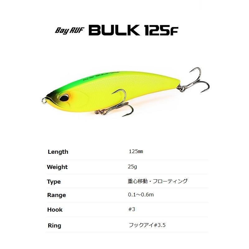 デュオ ベイルーフ バルク125F AHA0001 レッドヘッドホロ : 4525918198565 : 釣具のFTO - 通販 - Yahoo!ショッピング