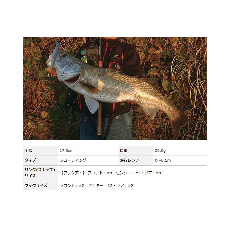 エバーグリーン ストリームデーモン170J #802 ピンクヘッドクリアチャート : 4533625128317 : 釣具のFTO - 通販 - Yahoo!ショッピング