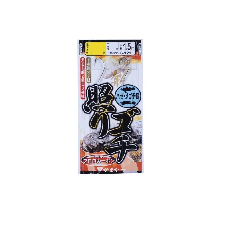 Gamakatsu がまかつ F121 照りゴチ仕掛 ハゼ・メゴチ餌用 15-5 : 釣具のFTO - 通販 - Yahoo!ショッピング