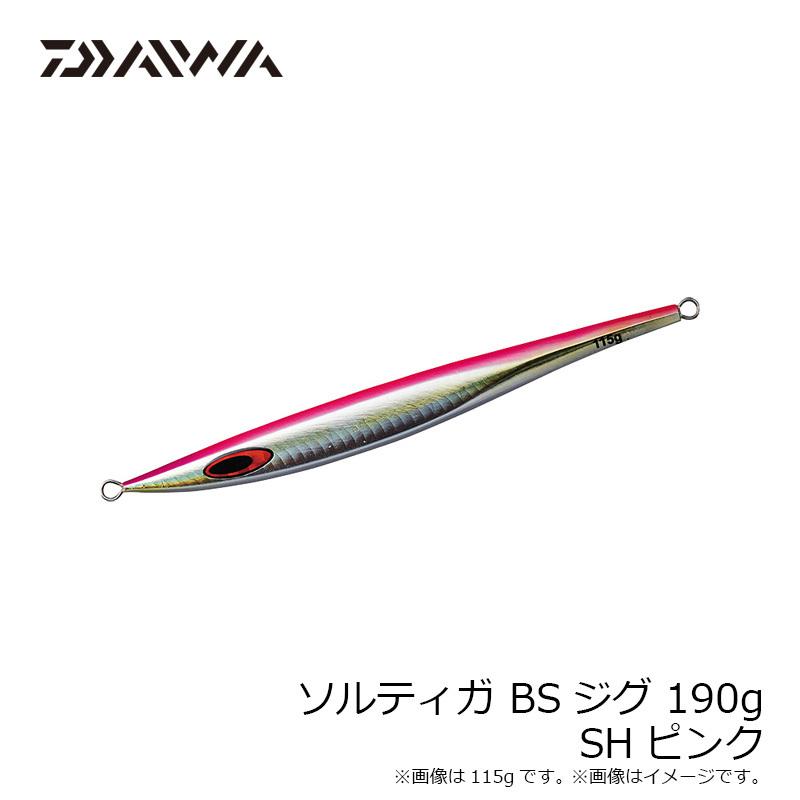 ダイワ ソルティガBSジグ 190g SHピンク :4550133037108:釣具のFTO - 通販 - Yahoo!ショッピング
