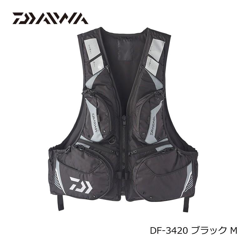 DAIWA（釣り） ダイワ DF-3420 フローティングベスト M ブラック / 救命胴衣 船釣り 磯釣り 国土交通省型式承認品 : 釣具のFTO - 通販 - Yahoo!ショッピング