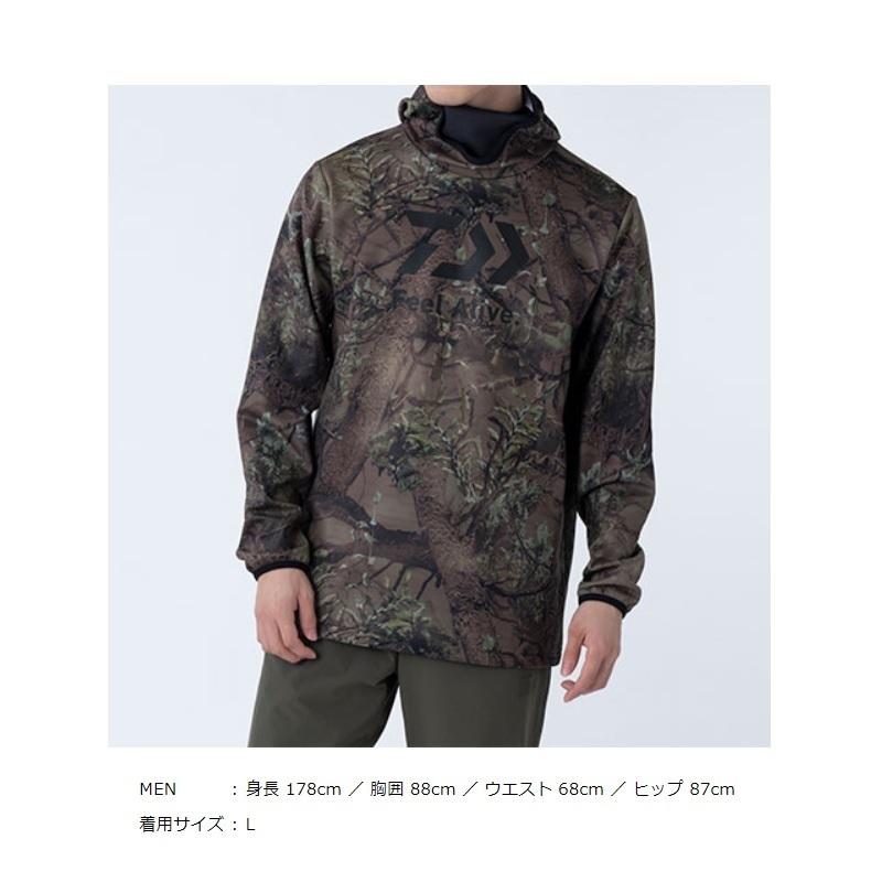 DAIWA（ダイワ） DE-9221 ミドルゲームシャツフーディー ダークフォレスト L : 釣具のFTO - 通販 - Yahoo!ショッピング