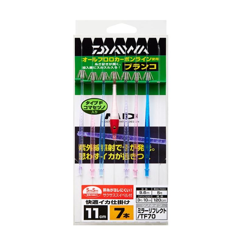 DAIWA（ダイワ） 快適イカ仕掛ミラー 11S RF SS 7本 フローティング赤白 : 釣具のFTO - 通販 - Yahoo!ショッピング