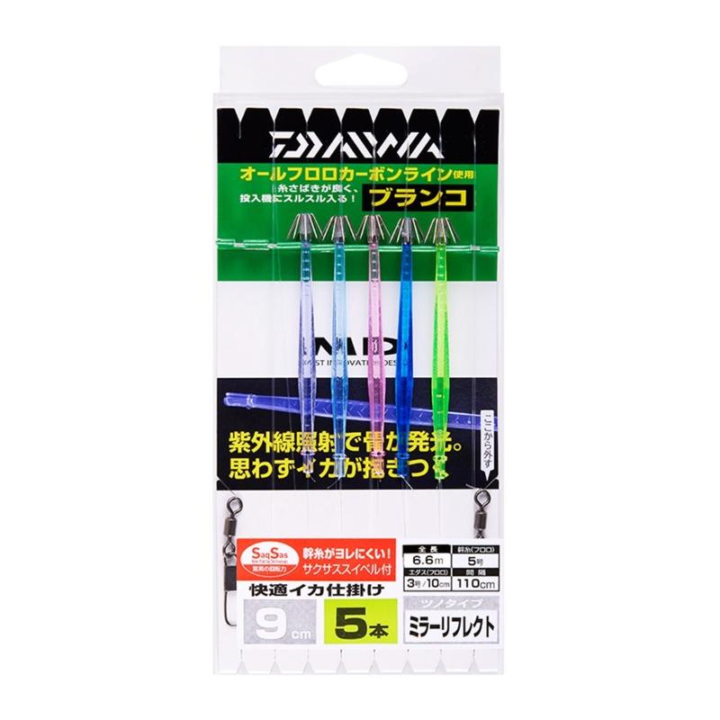 DAIWA（釣り） ダイワ 快適イカ仕掛ミラー 9S RF SS 5本 スタンダードマルチ : 釣具のFTO - 通販 - Yahoo!ショッピング