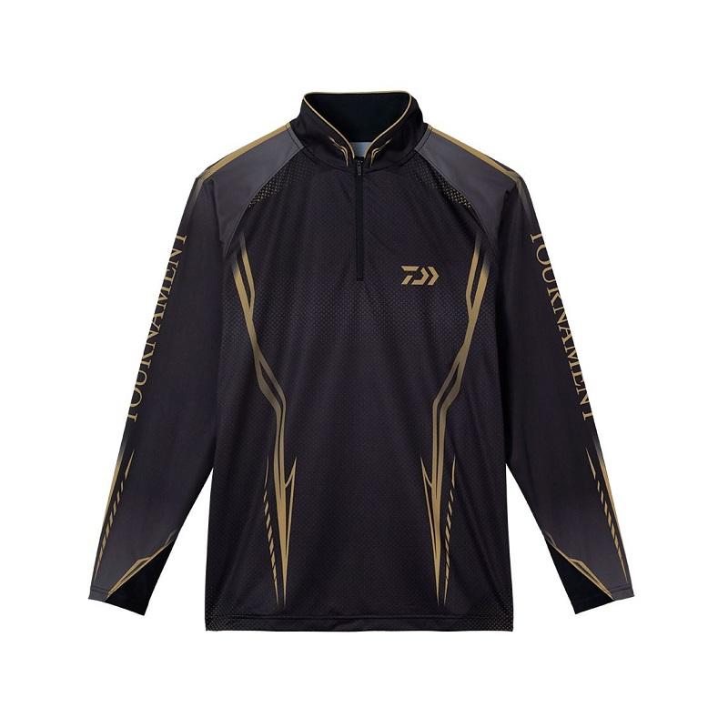 DAIWA（釣り） ダイワ DE-7322T トーナメント ハーフジップドライシャツ ブラック XL : 釣具のFTO - 通販 - Yahoo!ショッピング