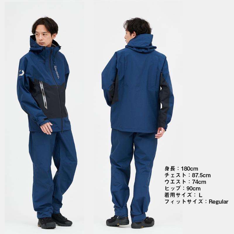 ダイワ DR-3124 RAINMAXエキスパートタフレインスーツ ネイビー XL : 4550133413681 : 釣具のFTO - 通販 - Yahoo!ショッピング