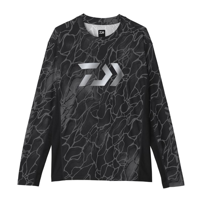 DAIWA（釣り） ダイワ DE-3825 ロングスリーブゲームシャツ タイドブラック XL : 釣具のFTO - 通販 - Yahoo!ショッピング