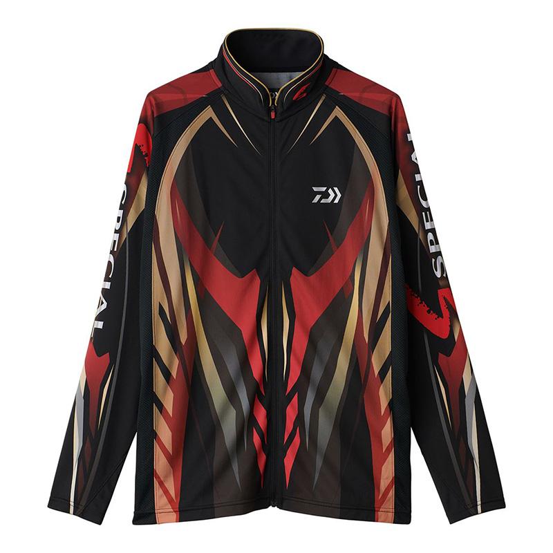 DAIWA（釣り） ダイワ DE-7225 スペシャルロングスリーブフルジップシャツ マグマブラック XL : 釣具のFTO - 通販 - Yahoo!ショッピング