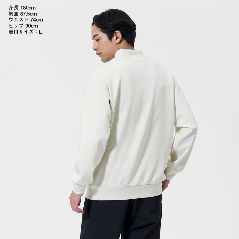 DAIWA（ダイワ） DE-8725 DANROTECHスウェットモックネック ブラック