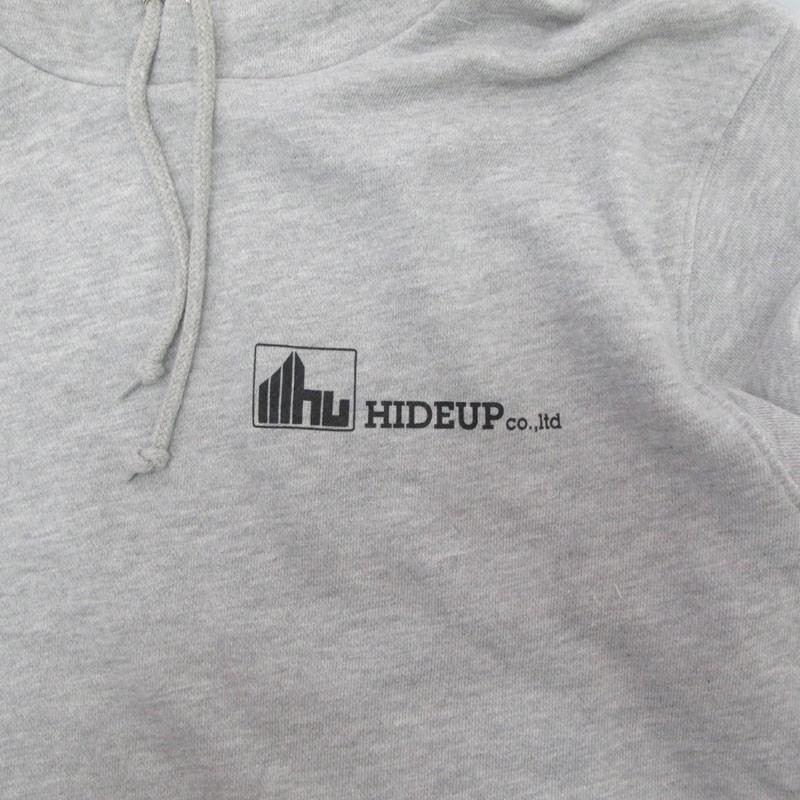 HIDEUP ハイドアップ HIDEUPプルオーバーパーカー グレー XXL : 釣具のFTO - 通販 - Yahoo!ショッピング