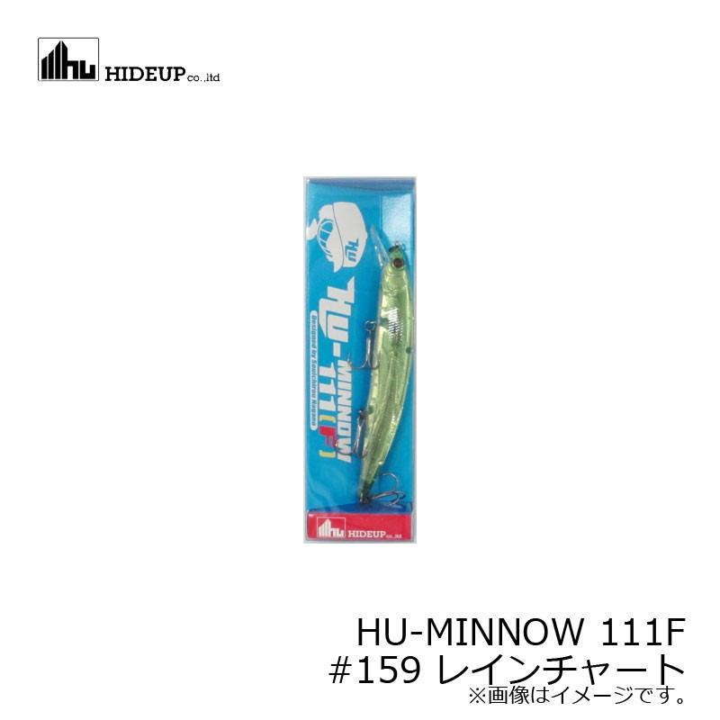 HIDEUP ハイドアップ HU-MINNOW 111F #159 レインチャート / バスルアー ジャークベイト ミノー たまらんばい永野 琵琶湖ガイド : 釣具のFTO - 通販 ...
