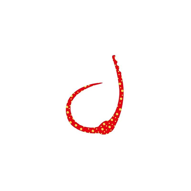 ささラボ SCC-01 シングルコブラカーリー レッド金ドット : 釣具のFTO - 通販 - Yahoo!ショッピング