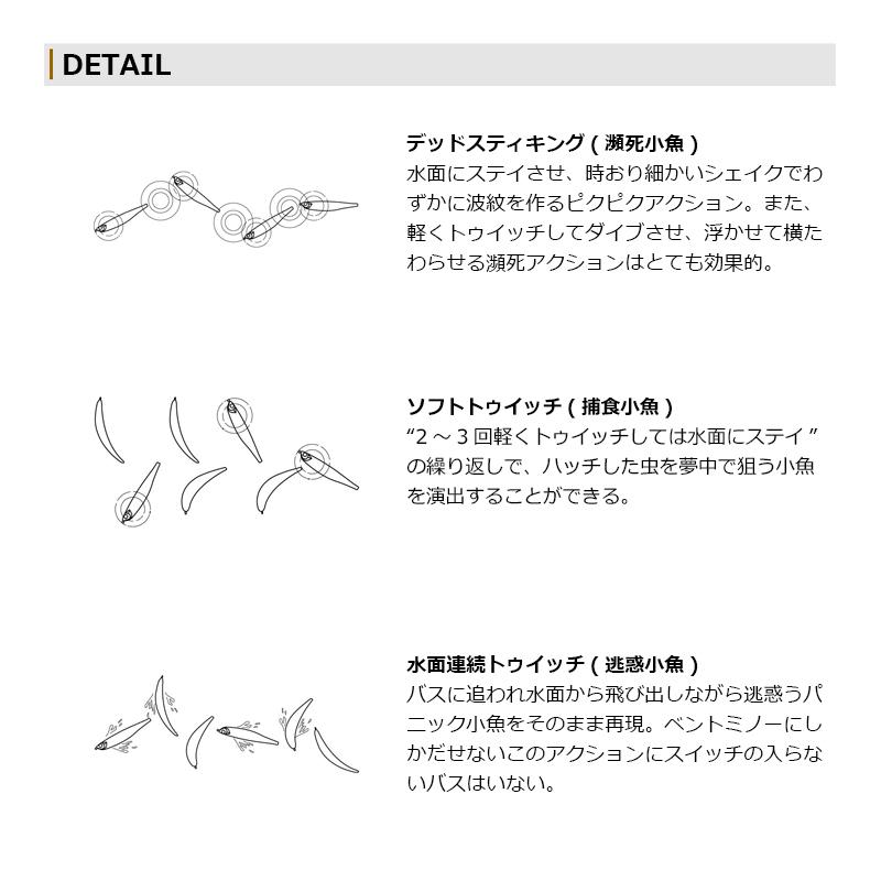 O.S.P OSP ベントミノー BentMinnow 86F HF76 HFワカサギ : 釣具のFTO - 通販 - Yahoo!ショッピング