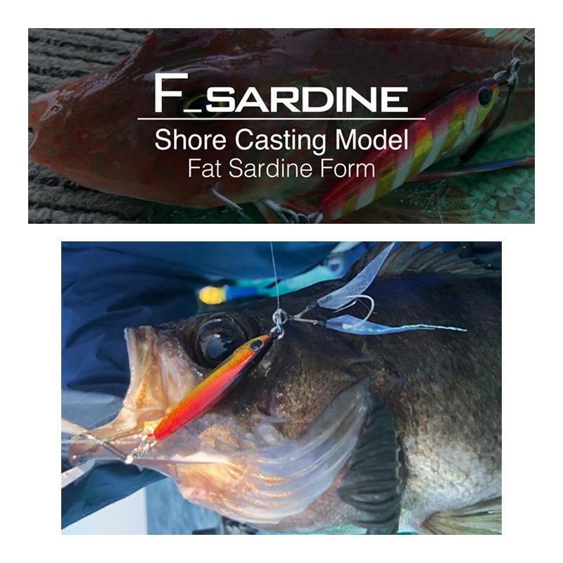 ジーク Fサーディン 10g レインボーキャンディー : 釣具のFTO - 通販 - Yahoo!ショッピング