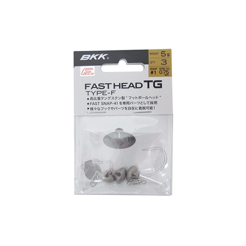 BKK FAST HEAD TG TYPE-F ファストヘッドTG タイプF 5g : 釣具のFTO - 通販 - Yahoo!ショッピング